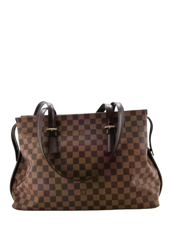 LOUIS VUITTON Damier Chelsea Tote Bag - Brown