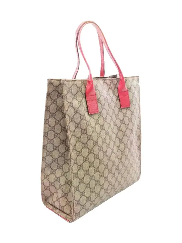 Gucci Gg Supreme Canvas Tote Bag - Neutrals