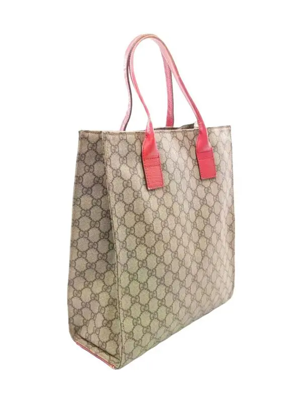 Gucci Gg Supreme Canvas Tote Bag - Neutrals
