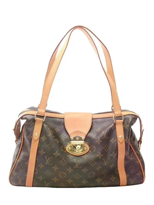LOUIS VUITTON Monogram Pm Stresa Shoulder Bag - Brown