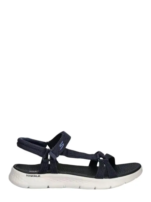 Sketchers Go Walk Flex Touch-strap Sandals - Blue