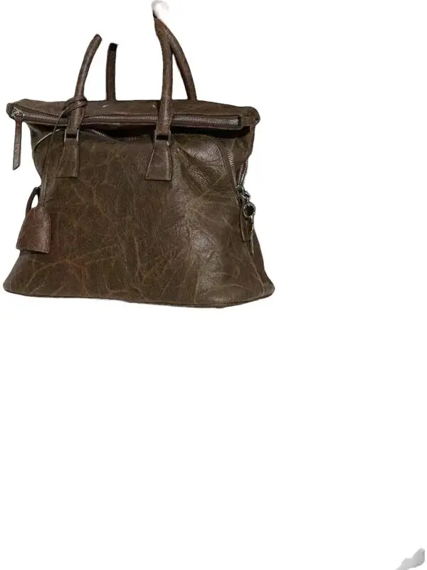 MAISON MARGIELA 5ac Medium Tote Bag - Brown