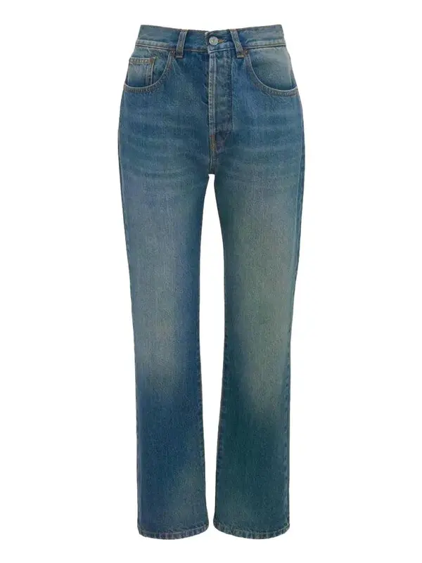 Victoria Beckham Straight Leg Jeans - Blue