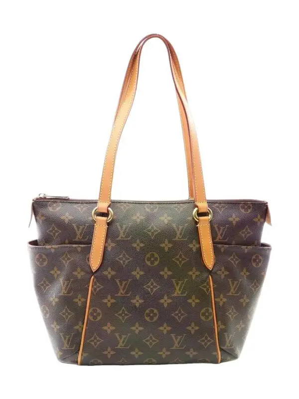 LOUIS VUITTON Monogram Canvas Tote Bag - Brown