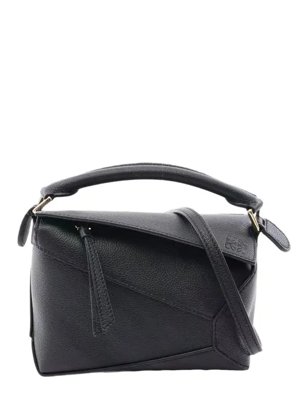 Loewe Mini Puzzle Edge Handbag - Black