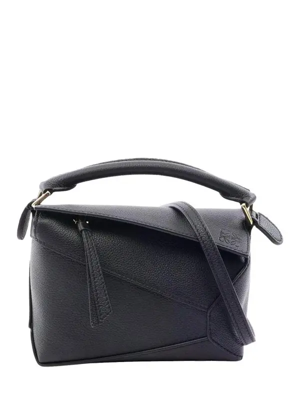 Loewe Mini Puzzle Edge Handbag - Black