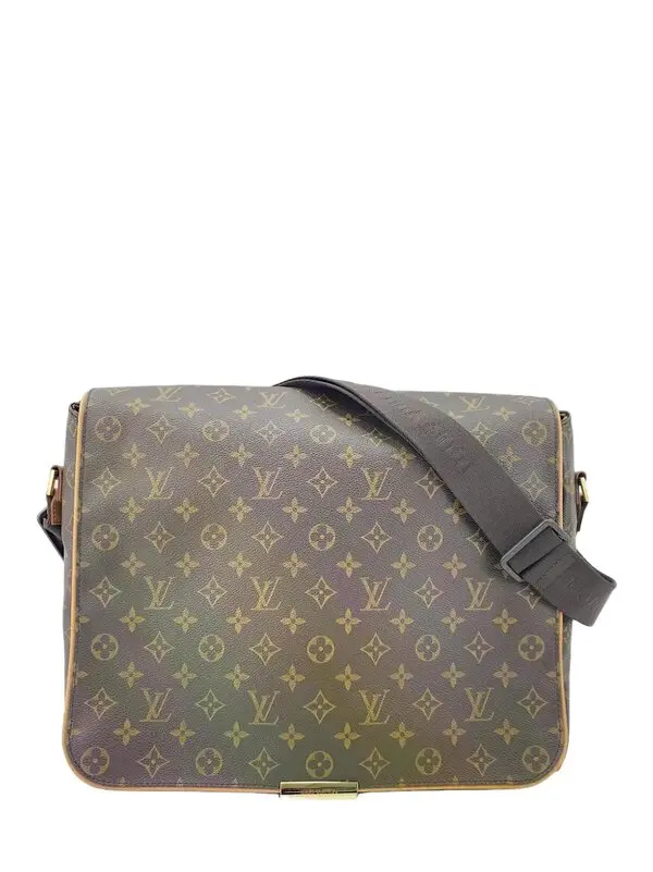 LOUIS VUITTON Monogram Canvas Abbesses Shoulder Bag - Brown