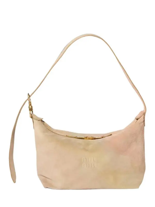 Miu Miu Suede Bag - Neutrals