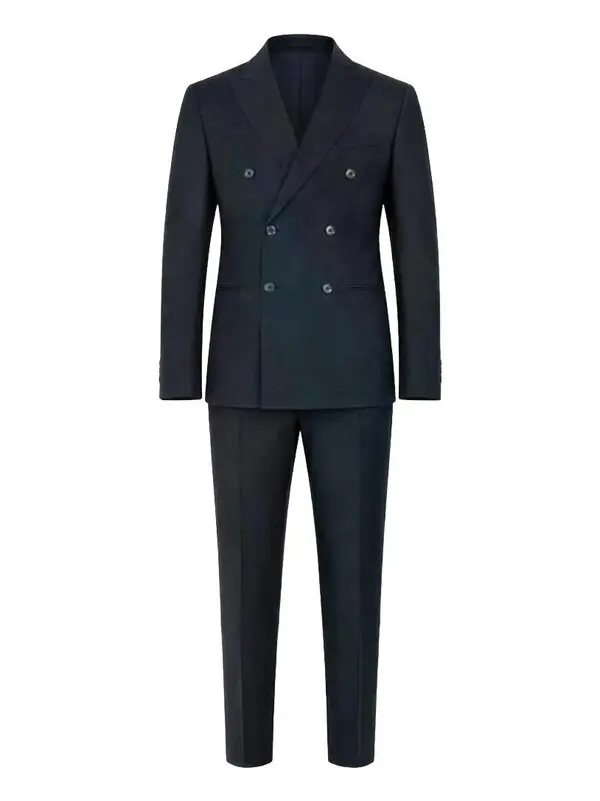 BALDININI Double-breasted Suit - Blue