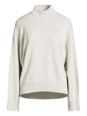 Brunello Cucinelli Light Cashmere Turtleneck - Light Grey