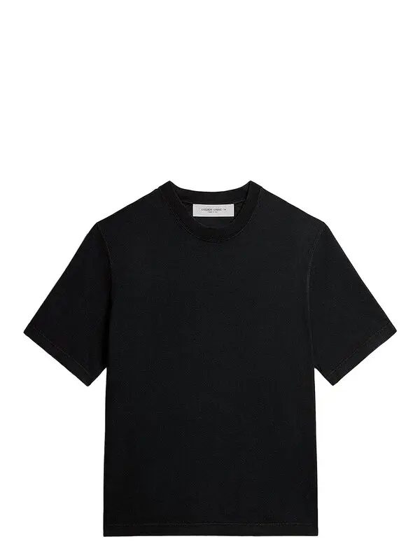 GOLDEN GOOSE Cotton Tshirt - Black