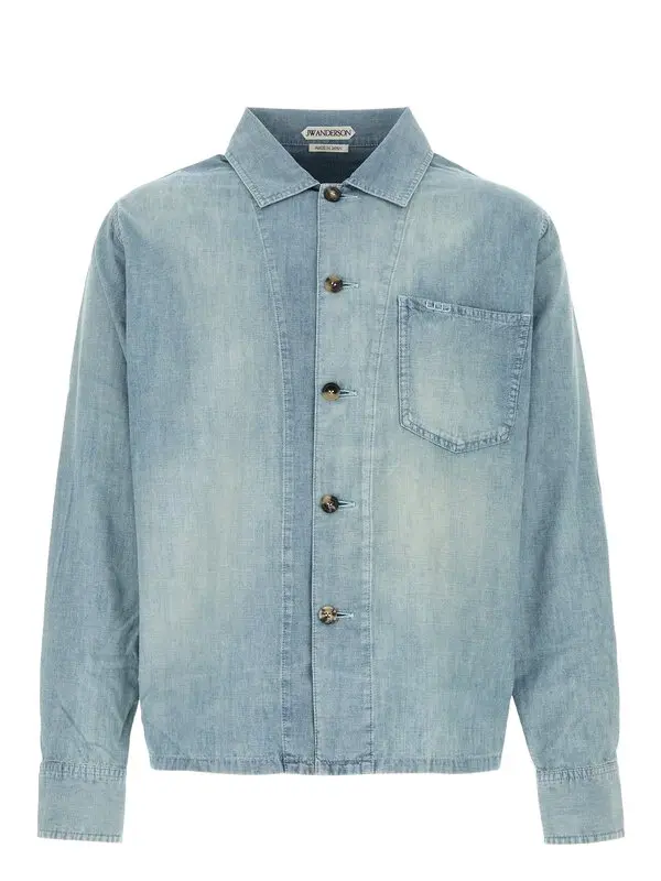 JW Anderson Chambray Shirt - Blue