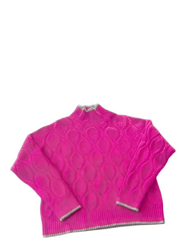 MAISON LOINTAINE 100% Pure Prestige Cashmere Sweater - Pink