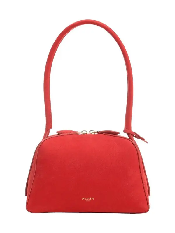 Alaïa Small Bowling Shoulder Bag - Red