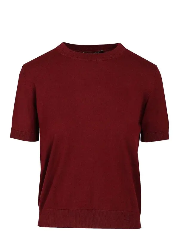 Max Mara Cotton, Silk, And Cashmere Blend Sweater - Multicolor