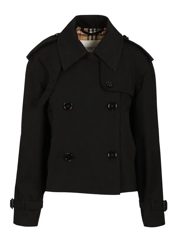 Burberry Mayfair Trench Jacket - Black