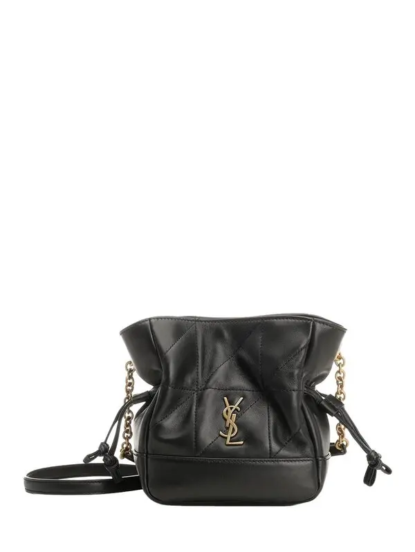 Saint Laurent Jamie Mini Shoulder Clutch - Black