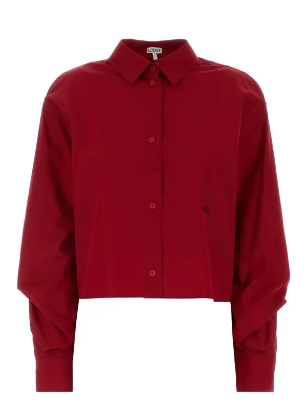 Loewe Poplin Shirt - Red