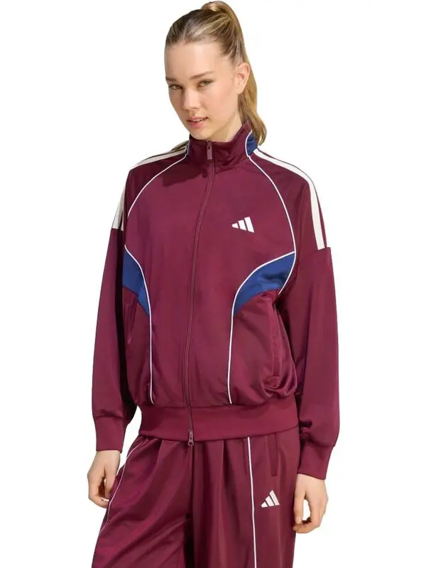 Adidas Stadium Tricot Track Top - Maroon