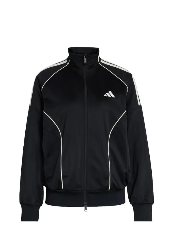Adidas Stadium Tricot Loose Fit Track Top - Black
