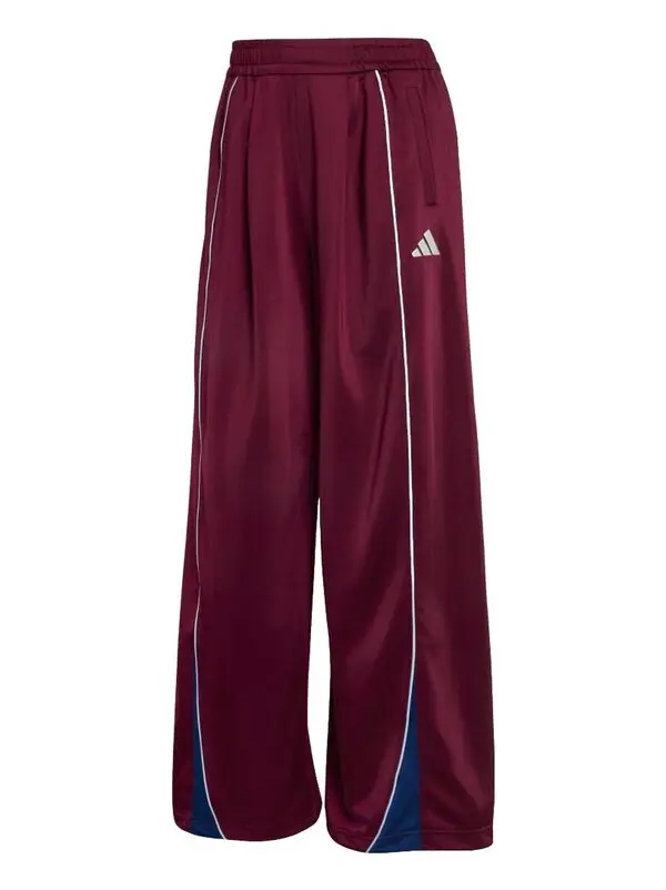 Adidas Stadium Tricot Loose Fit Track Pants - Maroon