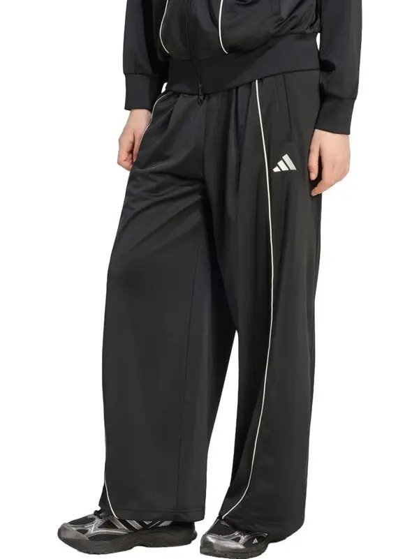 Adidas Stadium Tricot Loose Fit Track Pants - Black