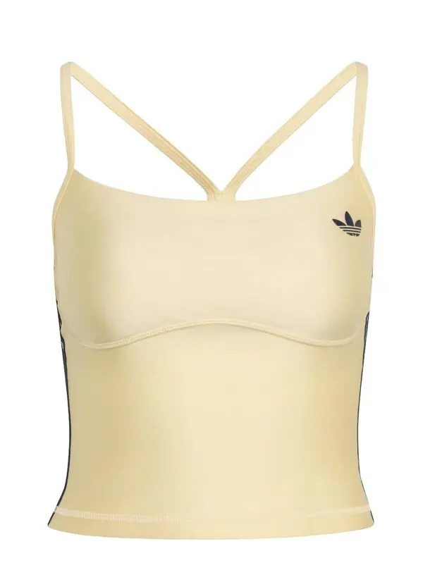 Adidas Originals Sport Tank Top With Padded Support - Warm Vanilla