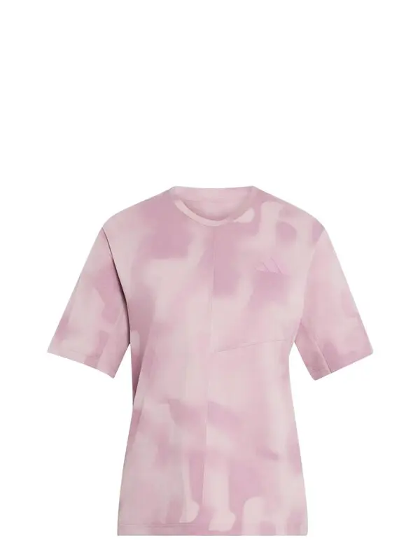 Adidas Multi Climacool Printed T-shirt - Dual Lilac