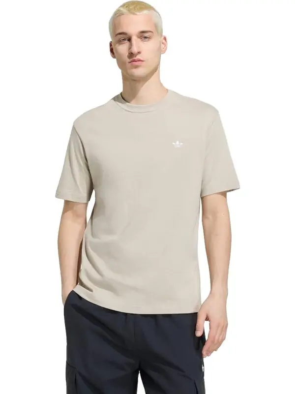 Adidas Trefoil Essentials T-shirt - Khaki Three