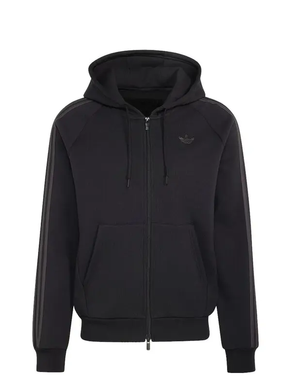 Adidas Adicolor Over The Hood Stripes Hoodie - Black
