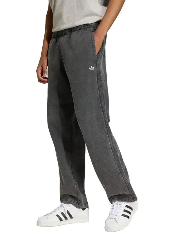 Adidas Trefoil Essentials Loose Fleece Pants - Black