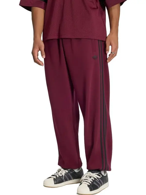 Adidas Adicolor 3 Stripes Cuffed Sweatpant - Maroon