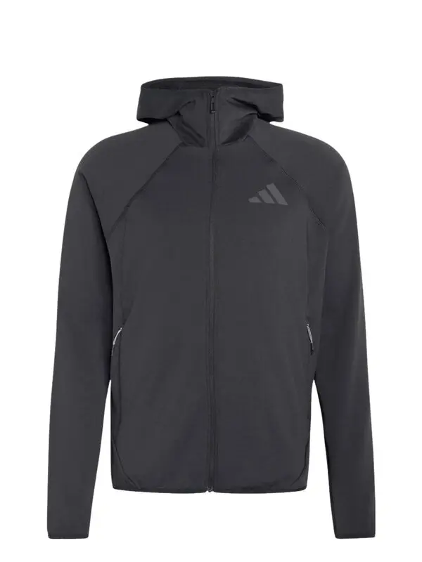 Adidas Xperior Climawarm+ Ventknit Fleece Hooded Jacket - Black