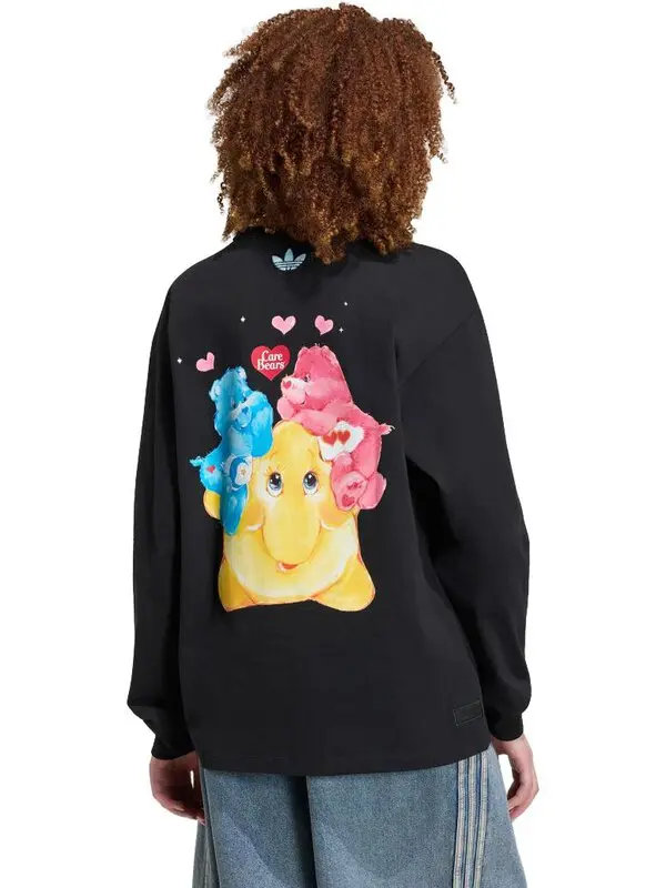 Adidas Care Bears Oversized Long Sleeve T-shirt - Black