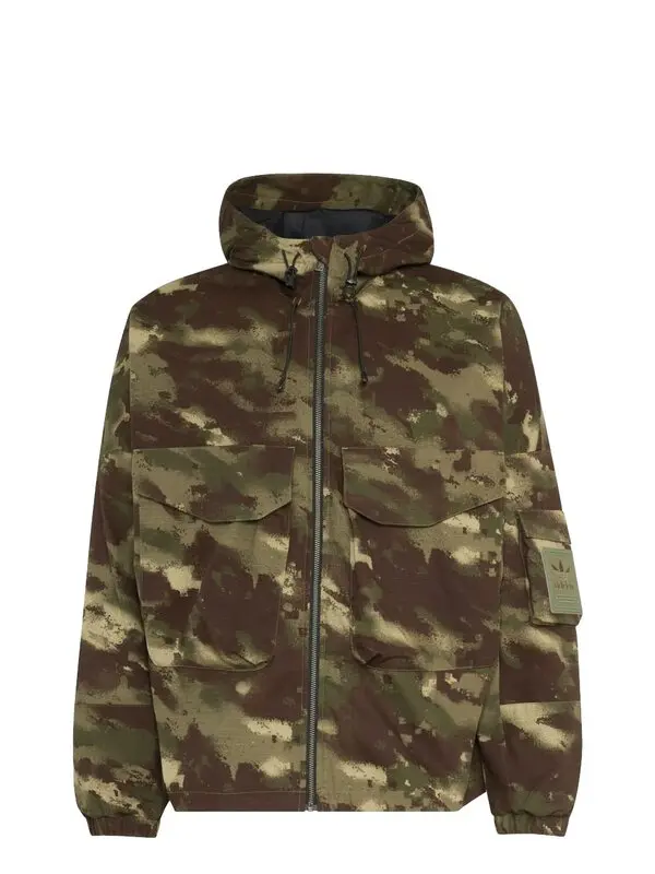 Adidas Camouflage Ripstop Jacket - Olive Strata