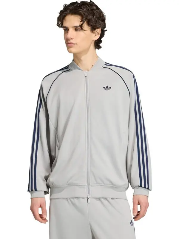 Adidas Adicolor Classics Loose Tracktop Grey - Grey Two