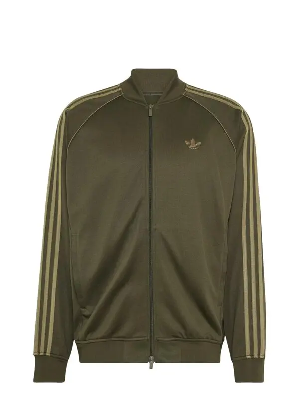 Adidas Sst Adicolor Classics Loose Tracktop Dark Green - Night Cargo
