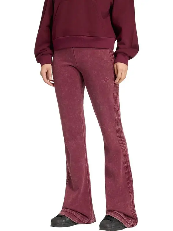 Adidas Bootcut Sweatpants - Maroon