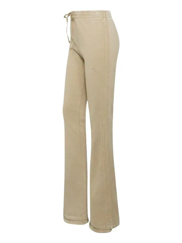 Adidas Sst Bootcut Track Pants - Khaki Three