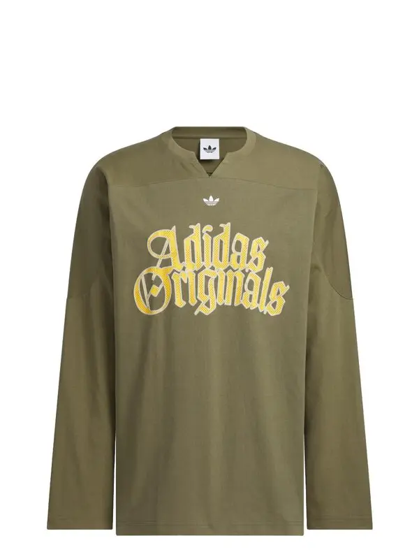 Adidas Originals Long Sleeve T-shirt - Olive Strata