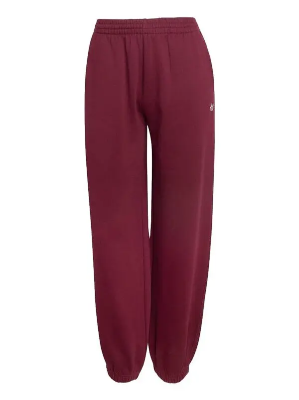 Adidas Essentials Loose Fleece Joggers - Maroon