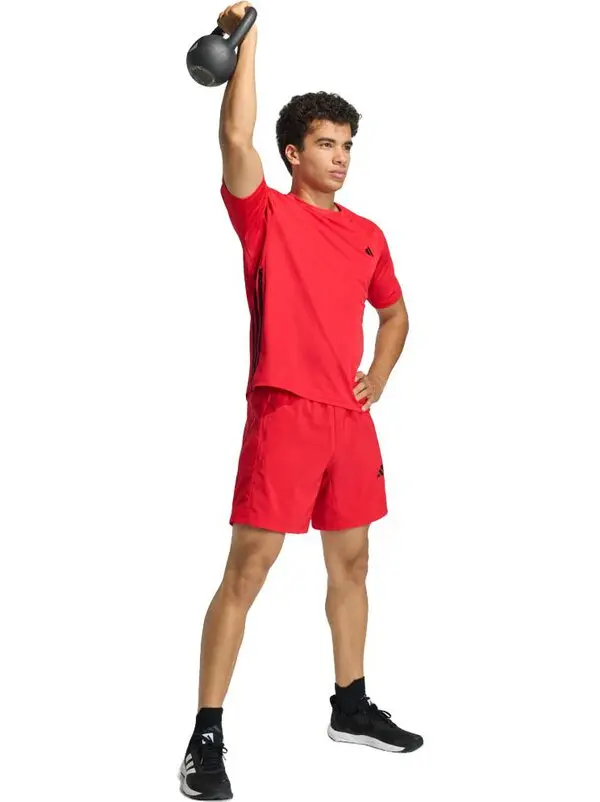 Adidas Workout Essentials Base Woven Short - Pure Ruby