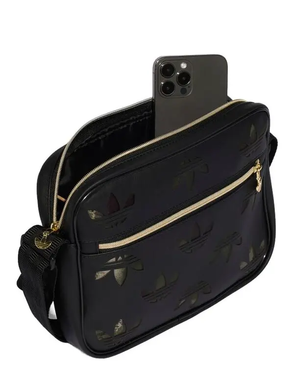 Adidas Small Airliner Monogram Shoulder Bag - Black