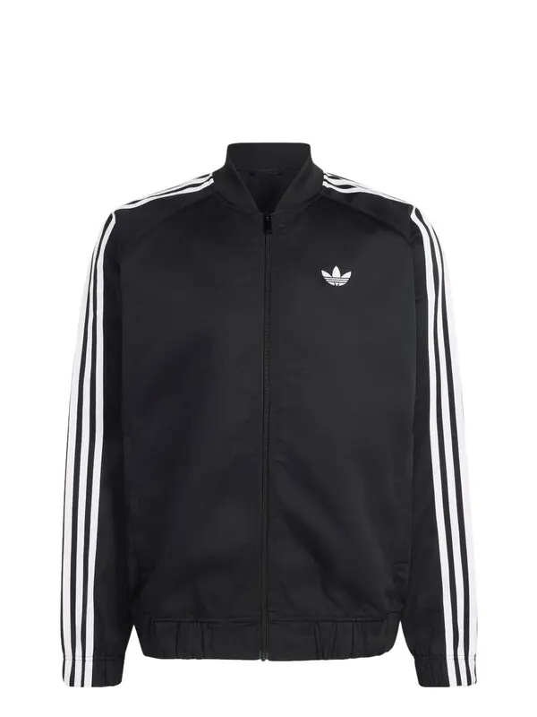 Adidas Sst Adicolor Classics Cotton Twill Track Top - Black