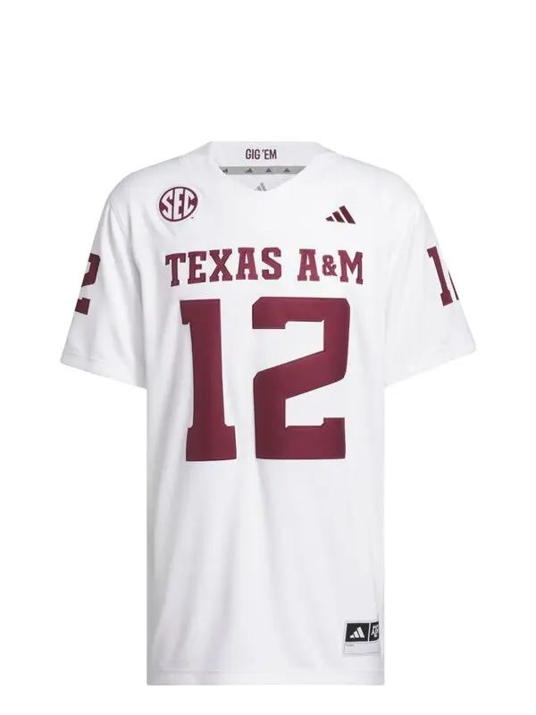 Adidas Premier Texas A&m Away Jersey - White