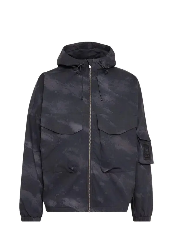 Adidas Camouflage Ripstop Jacket - Black