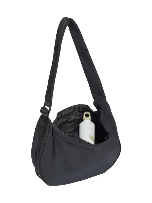 Adidas Everyday Icons Half Moon Crossbody Bag - Black
