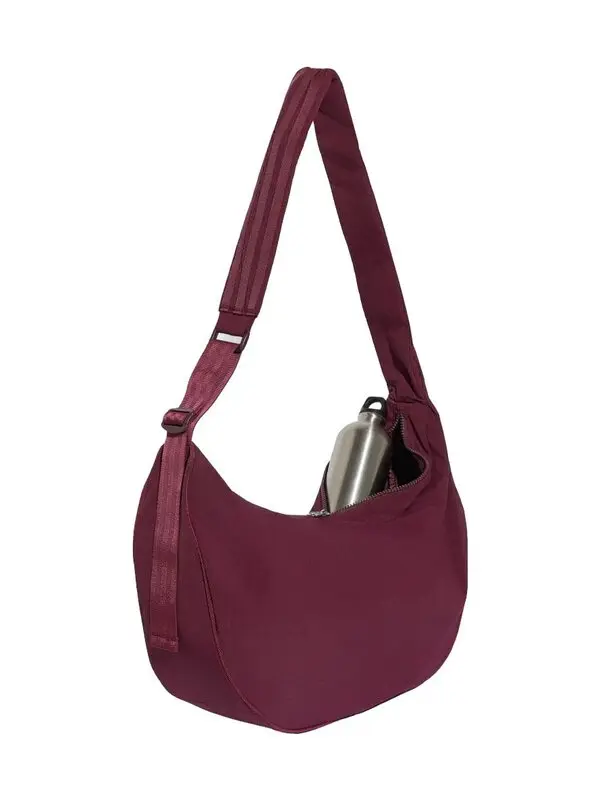 Adidas Everyday Icons Half Moon Crossbody Bag - Maroon