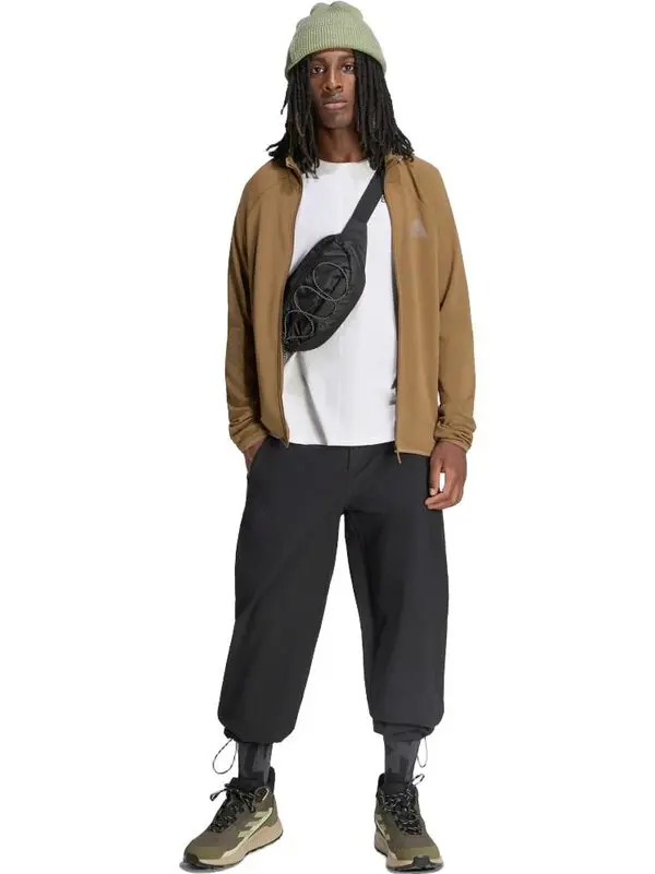 Adidas Xperior Climawarm+ Ventknit Fleece Jacket - Brown Oxide