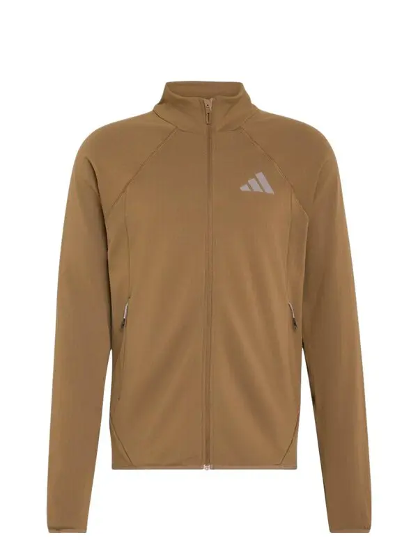 Adidas Xperior Climawarm+ Ventknit Fleece Jacket - Brown Oxide